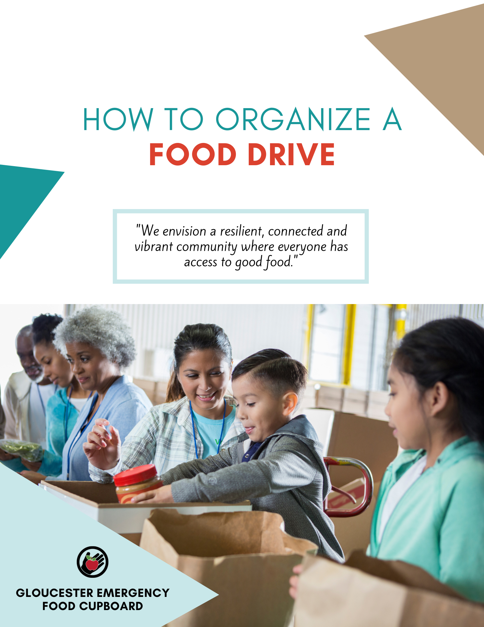 Organize a food drive! - Gloucester Community Food Bank